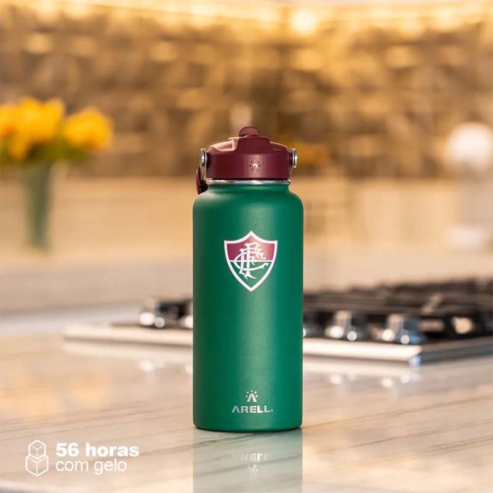 Garrafa Térmica Fluminense Oficial 1 Arell 946ml - fluminense2023