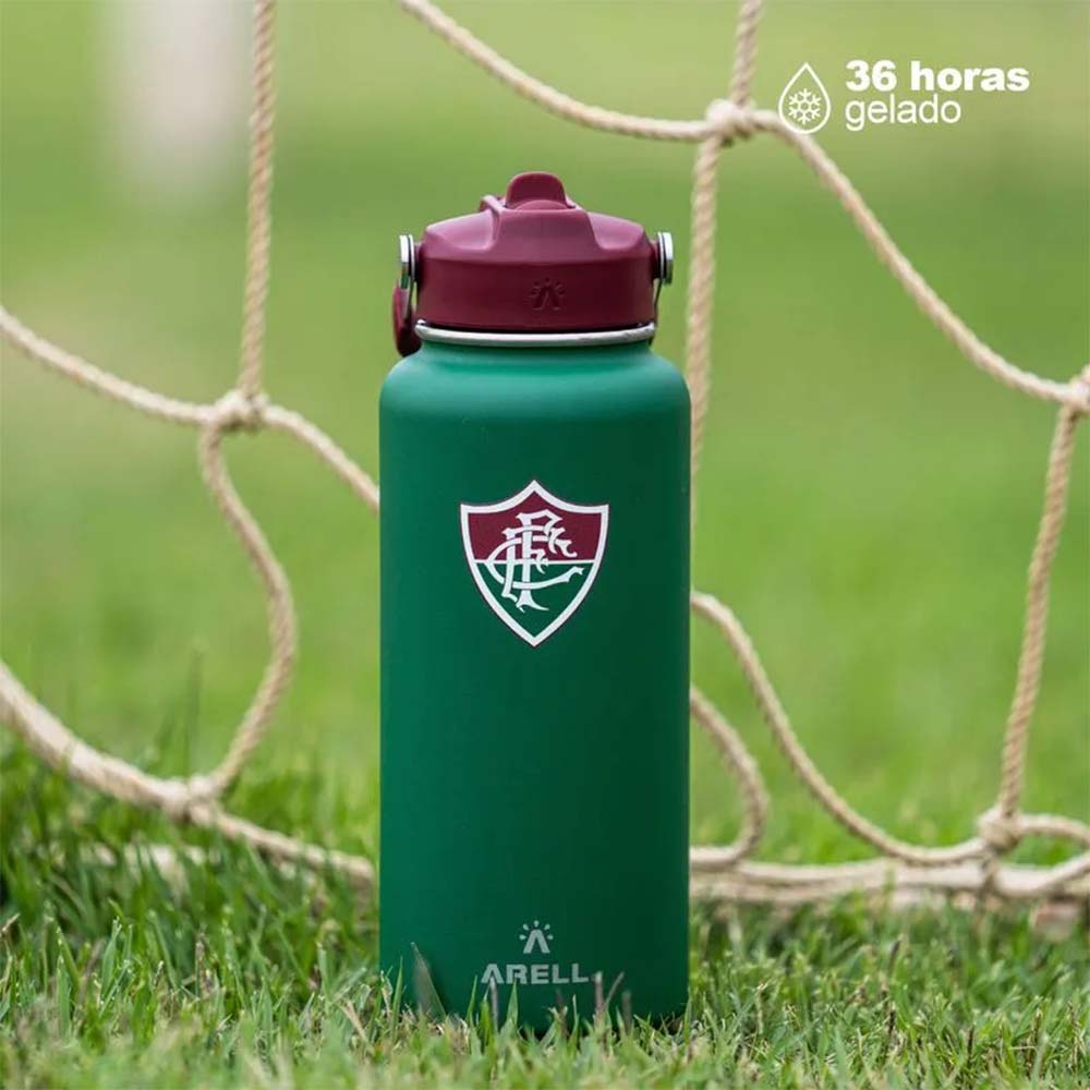 Garrafa Térmica Fluminense Oficial 1 Arell 946ml - fluminense2023