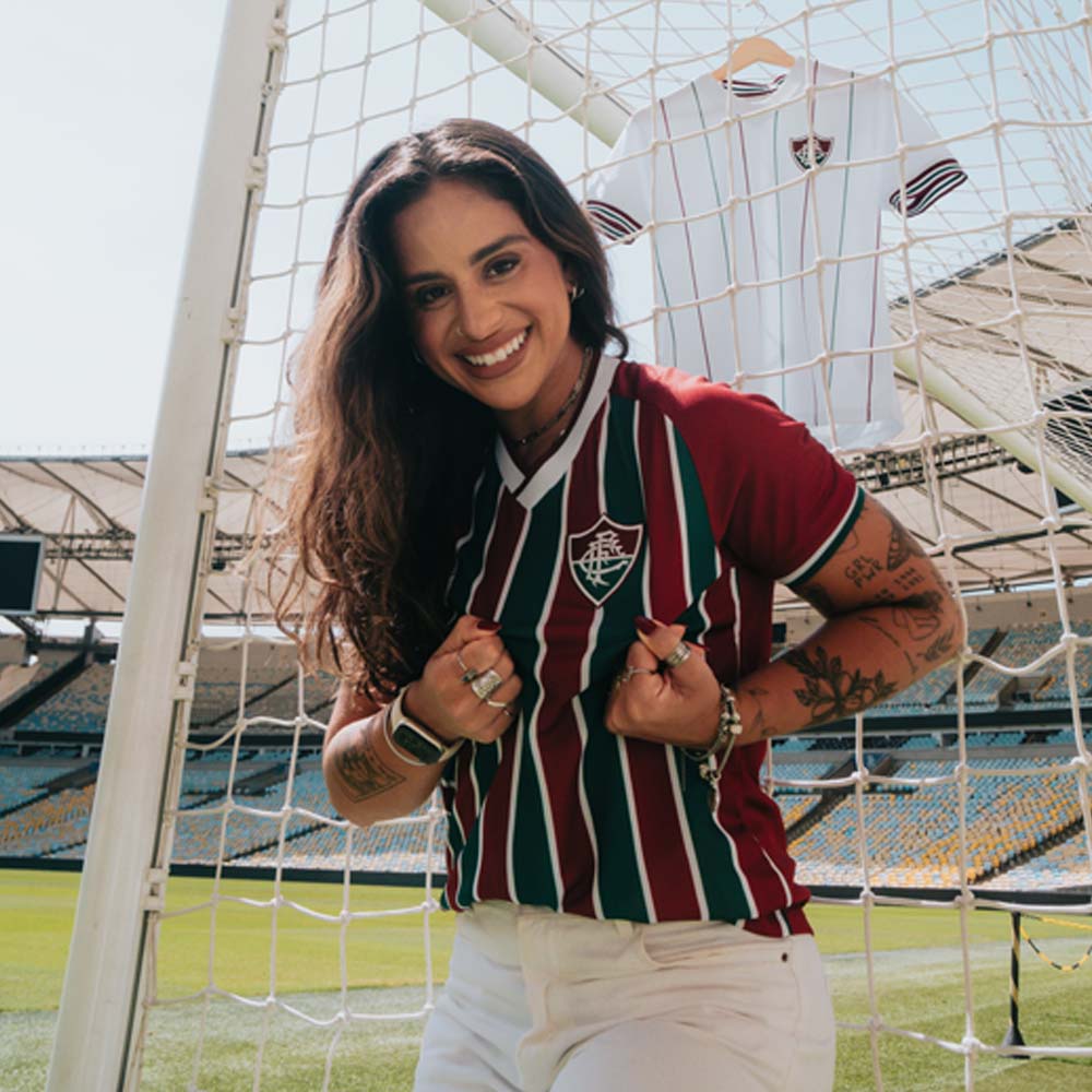 Camisa Fluminense Fem Grená FLUF007 Natural - fluminense2023