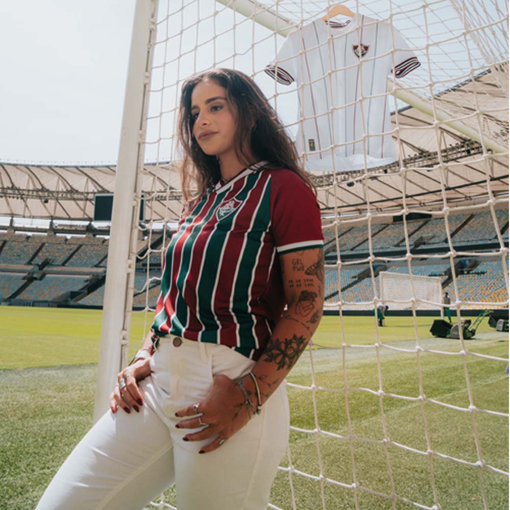 Camisa Fluminense Fem Grená FLUF007 Natural - fluminense2023
