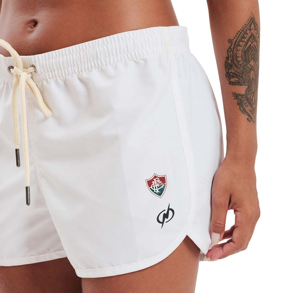 Short Fluminense Fibra Branco Blueman - fluminense2023